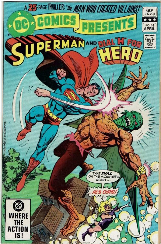 DC Comics Presents #44 Dial H for Hero NM- | Comic Books - Bronze Age ...