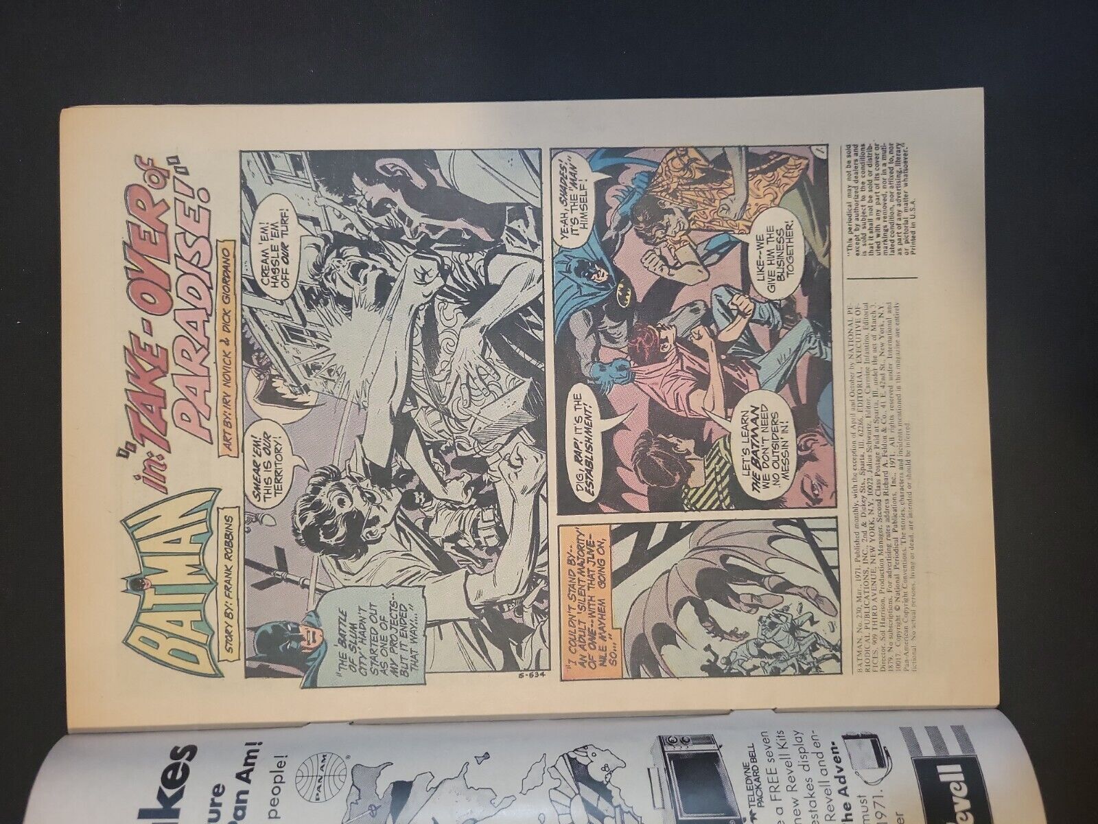 Batman With Robin #230 Neal Adams Cover 1971 DC Comics A51 | Comic ...