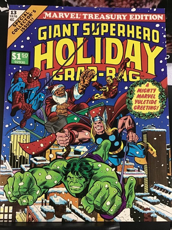 Marvel Treasury Edition #13 Regular Edition (1976) George Tuska Art ...