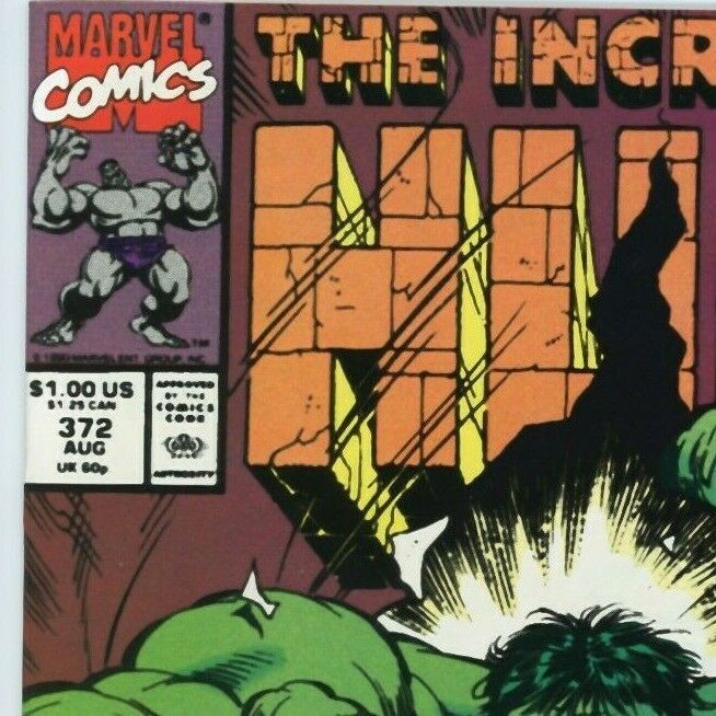 The Incredible Hulk issue #372 Marvel Comics 1990 - Return of Green ...