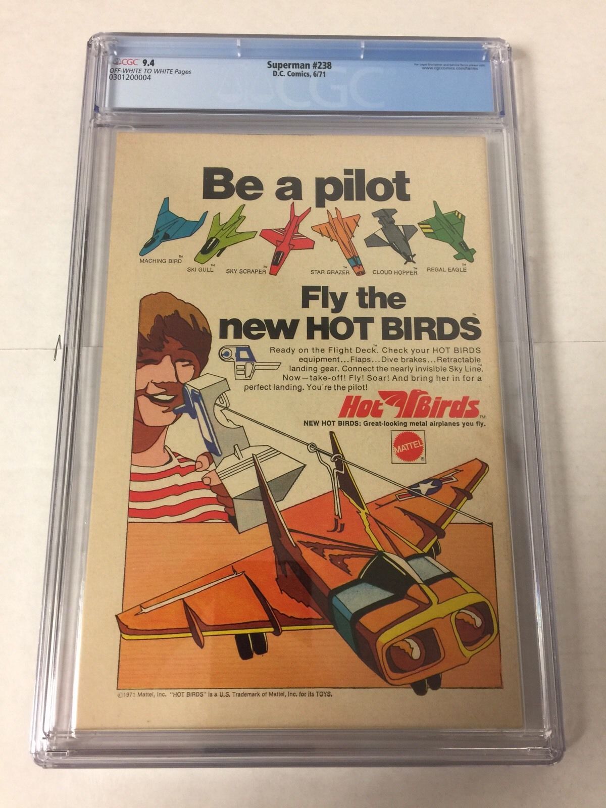 Superman 238 Cgc 9.4 Ow/w Pages | Comic Books - Bronze Age, DC Comics ...