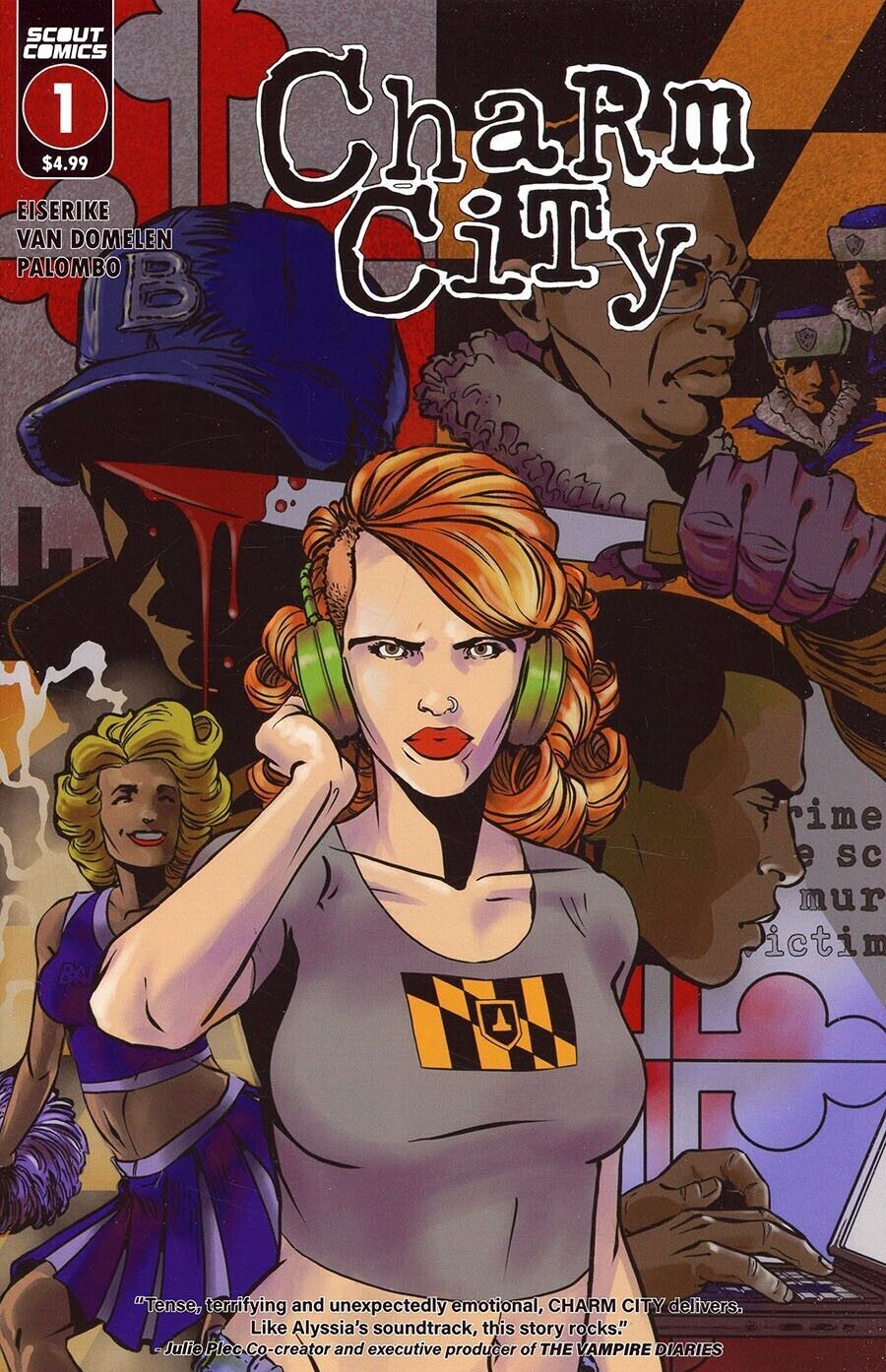 Charm City #1 Cover B Van Domelen Scout Comics 2023 EB145 | Comic Books ...