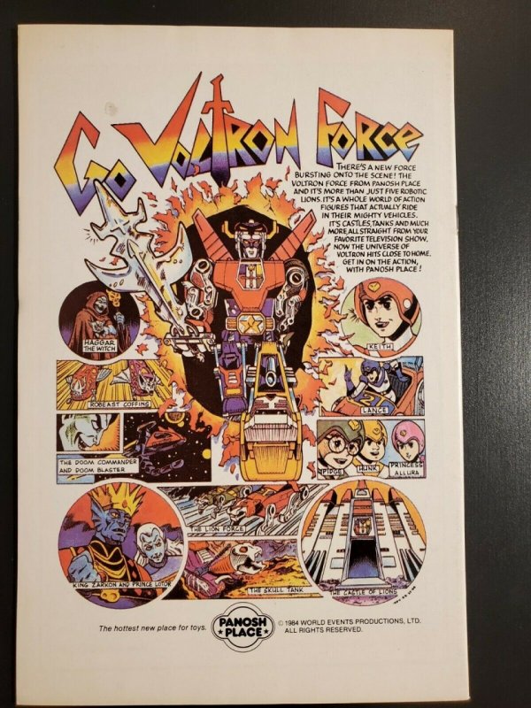Voltron Defender of the Universe #3 of 3 mini ser (1984) VF Modern ...