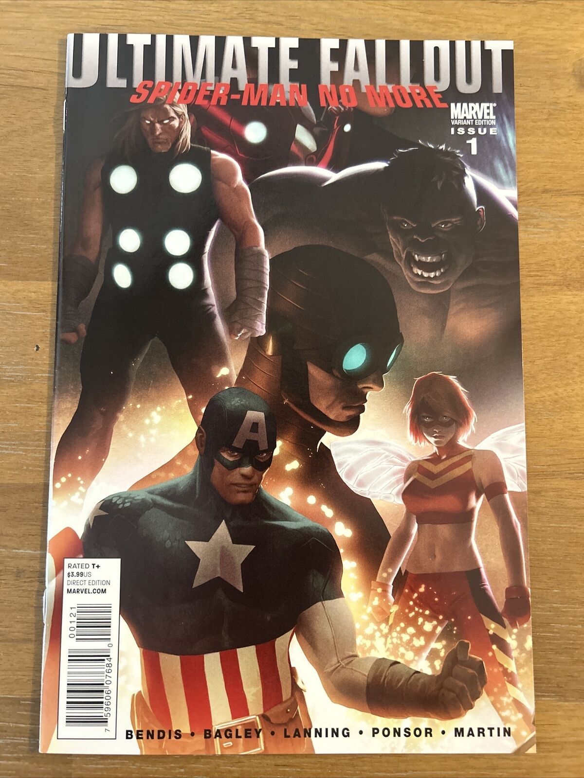 Ultimate Fallout #1 Marvel Comics; Marko Djurdjevic 1:25 Variant Cover ...