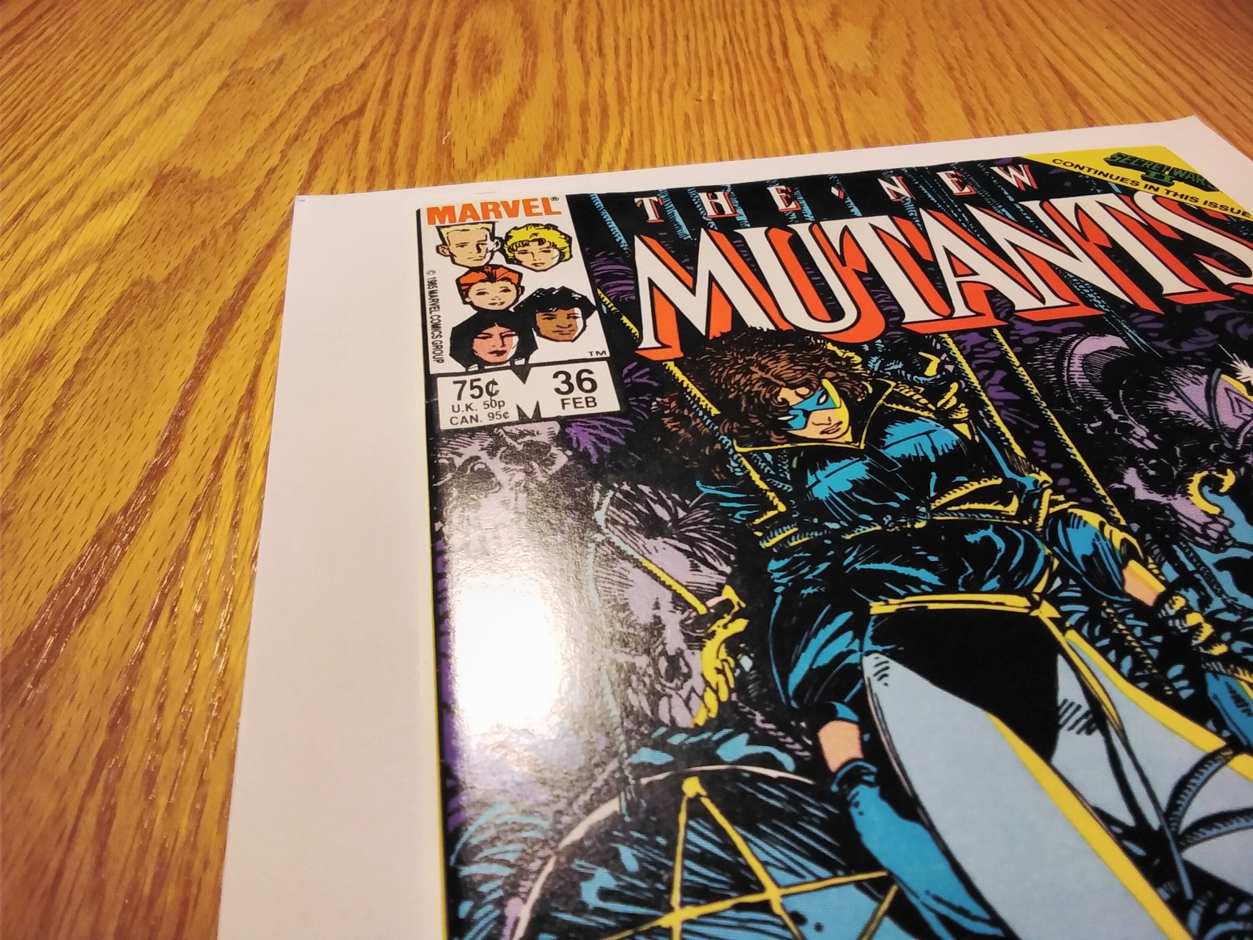 The New Mutants #36 Direct Edition (1986) | Comic Books - Copper Age ...