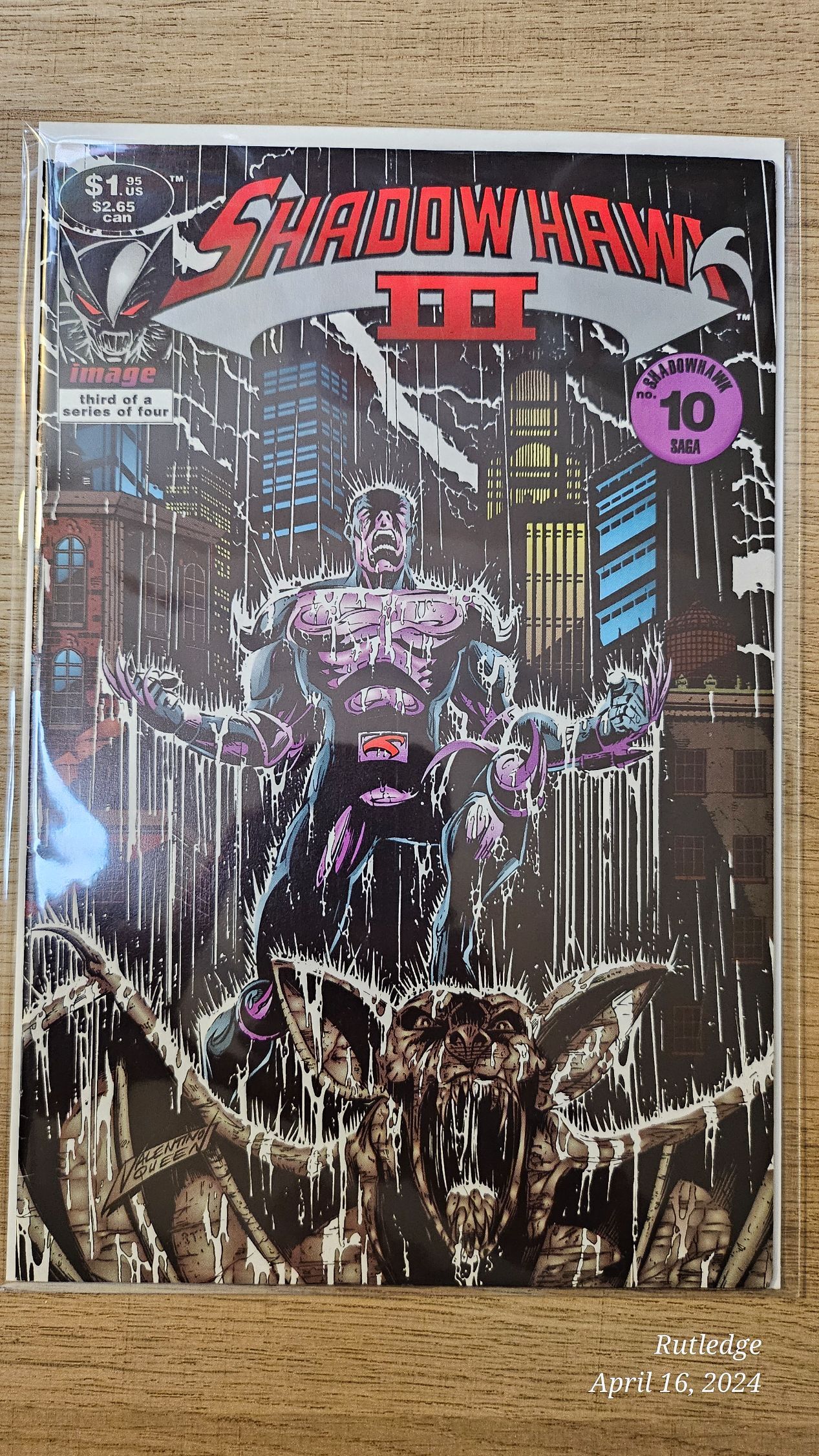 Shadowhawk III #3 (1994) | Comic Books - Modern Age, Image Comics / HipComic