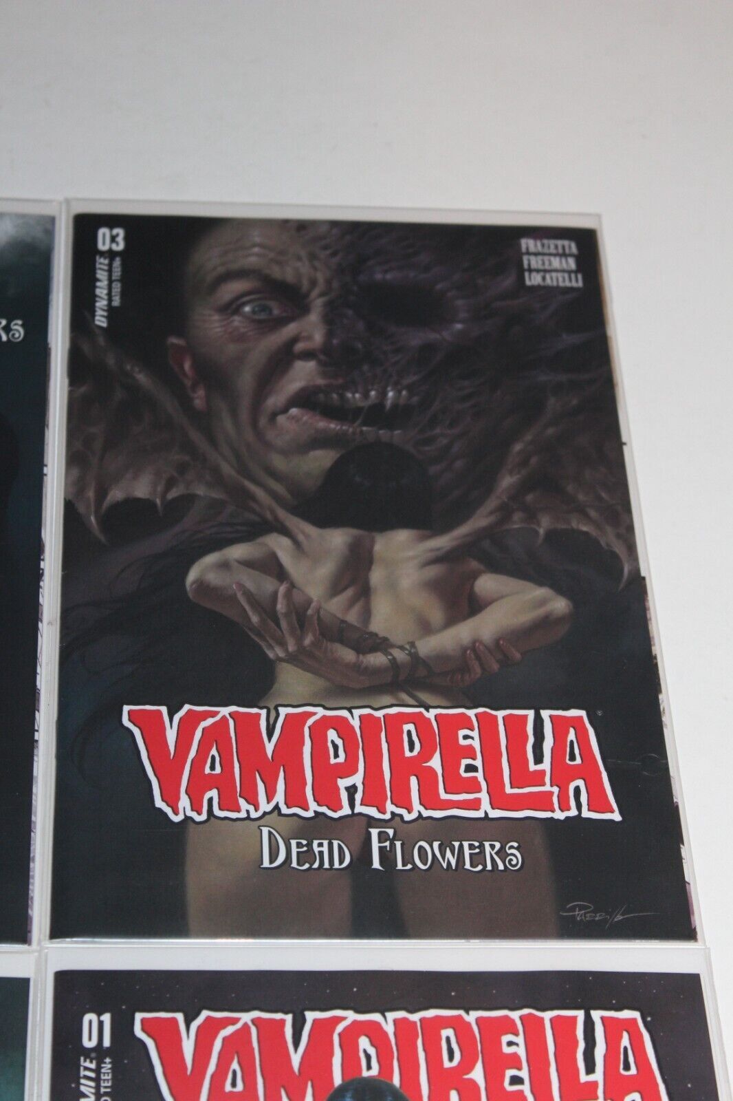 Complete Set Vampirella Dead Flowers 1-4 NM 2023 BOARDED Frazetta ...