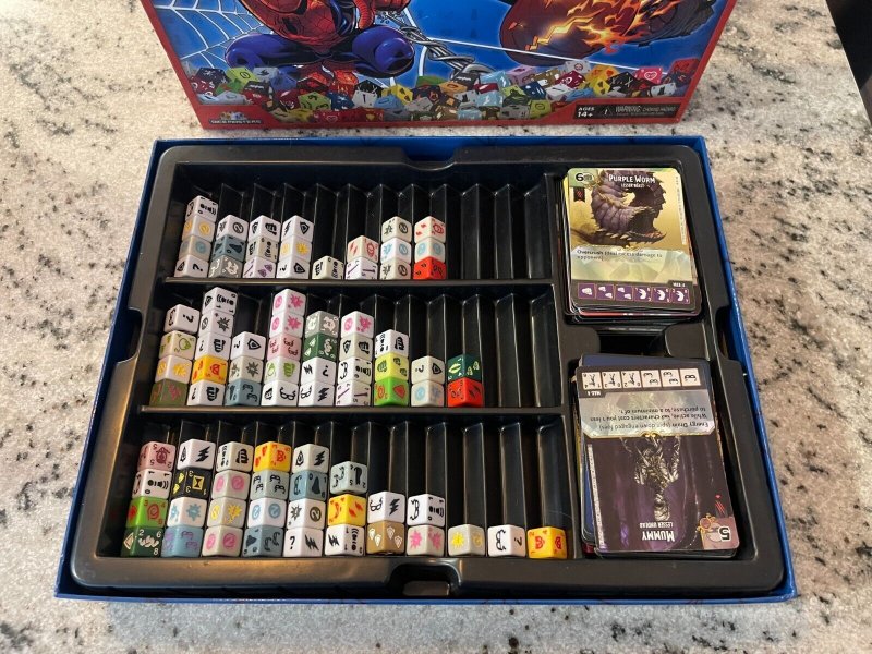 The Amazing Spider-Man Dice Masters Collector's Box Wizkids 2015 Marvel ...
