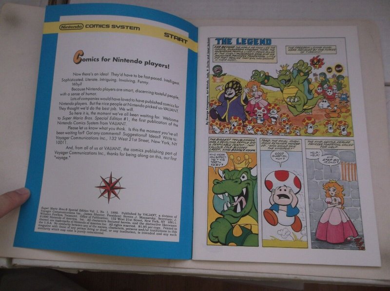 Valiant: Super Mario Bros. Special Edition #1, 1st Appearance, Key ...