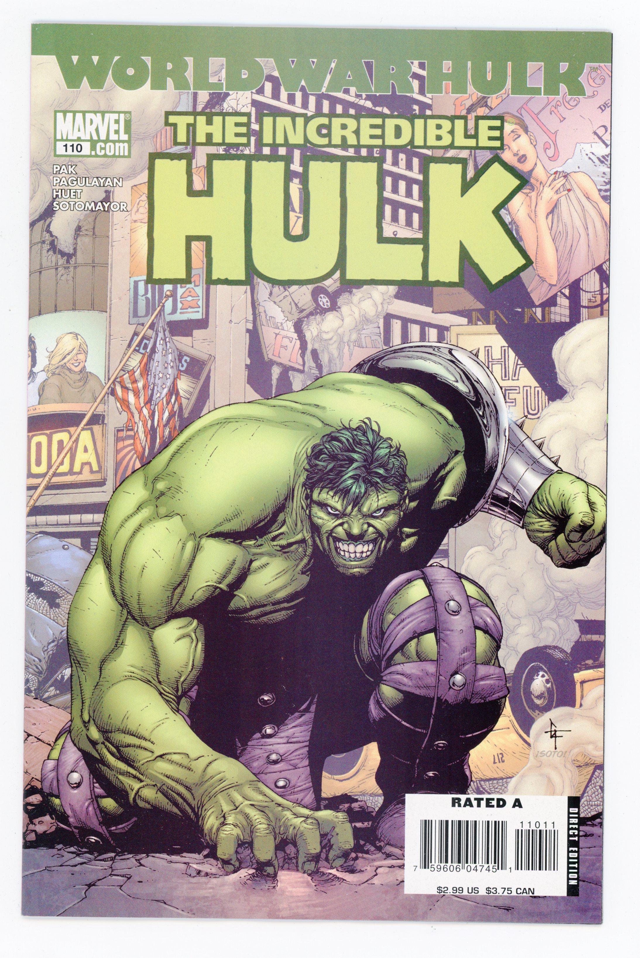 Incredible Hulk #110 (2000 v2) Greg Pak Amadeus Cho Hercules Renegades ...
