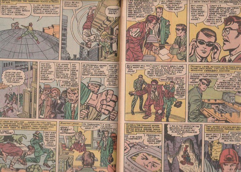 Marvel Super Heroes #27 X-Men vs Unus, Daredevil vs Submariner, Hulk ...