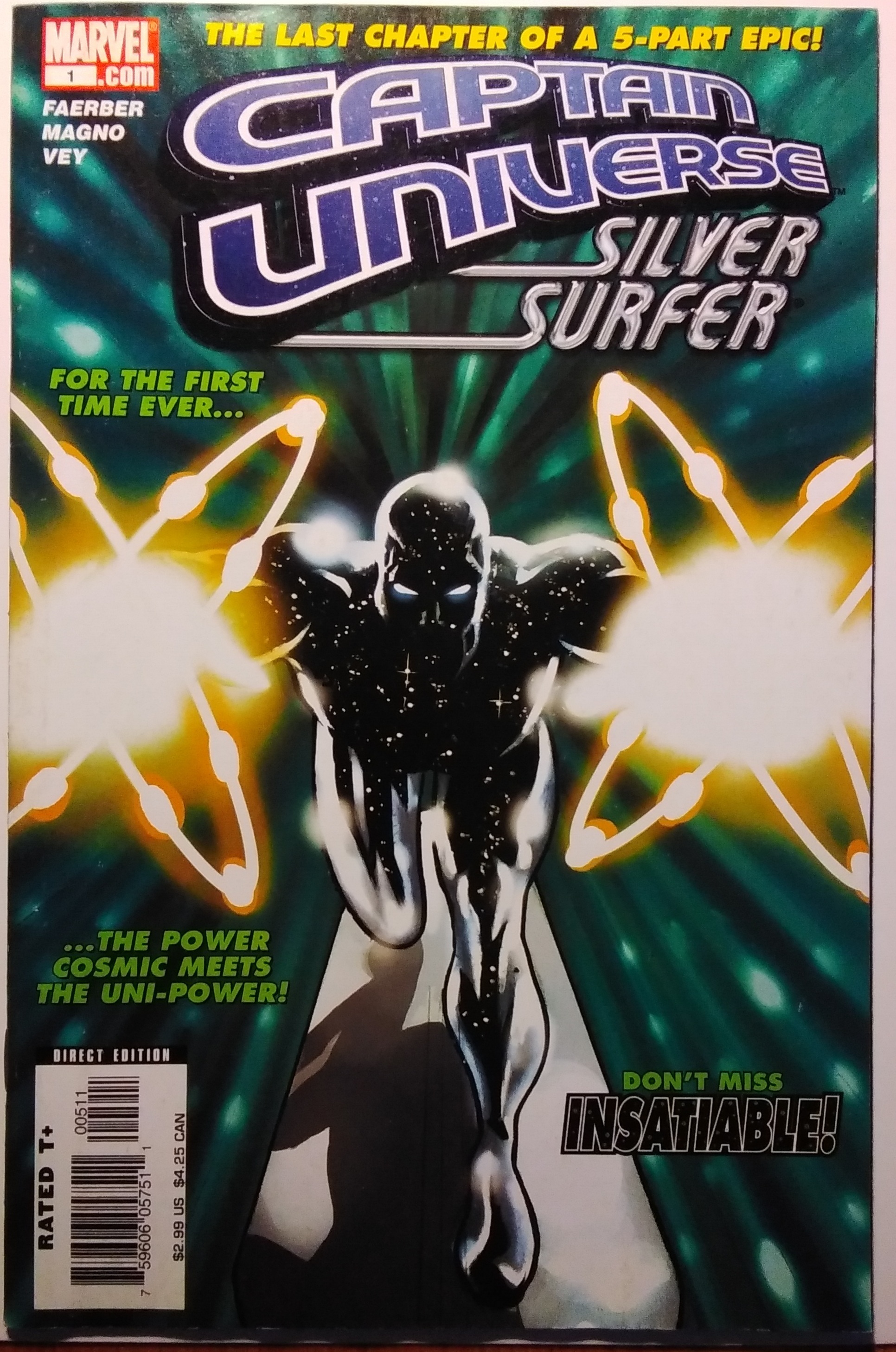 Captain Universe Silver Surfer