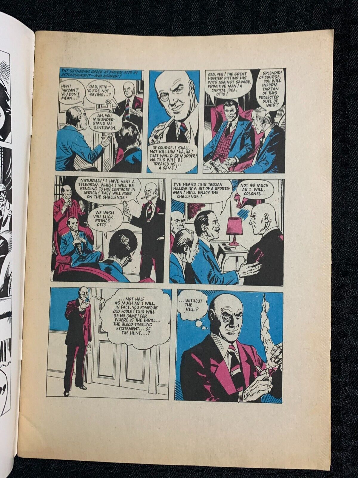 1977 TARZAN MONTHLY UK Magazine #2 VG- 3.5 My Final Trophy / Korak Son ...