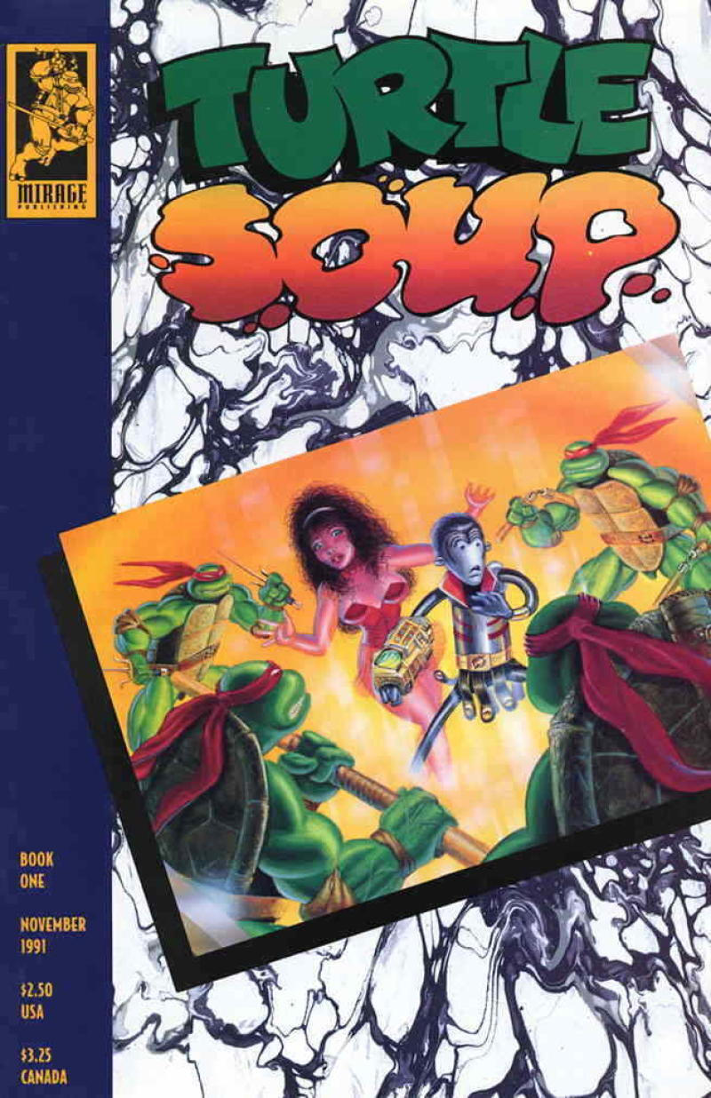 TURTLE SOUP #1, VF/NM, TMNT, Mirage Comics 1991 more Indies in store ...