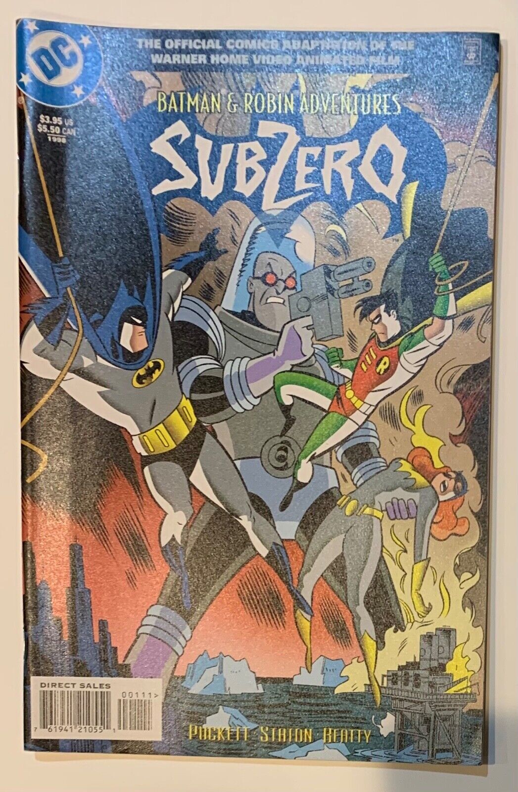 (1998) BATMAN & ROBIN ADVENTURES SUB ZERO movie adaptation! BTAS ...