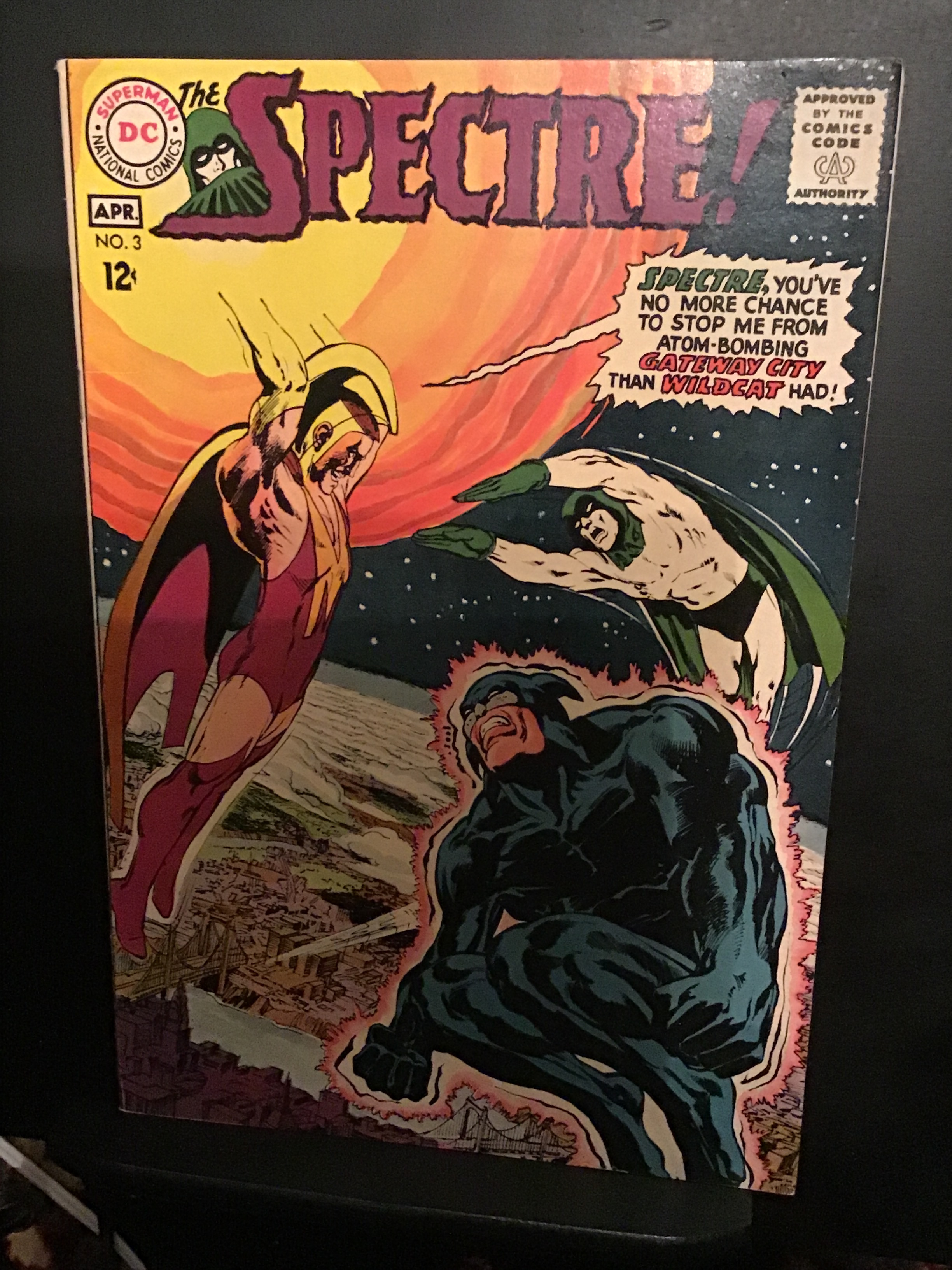 The Spectre #3 (1968) High-grade Neal Adams art Wildcat key! NM- Wow ...