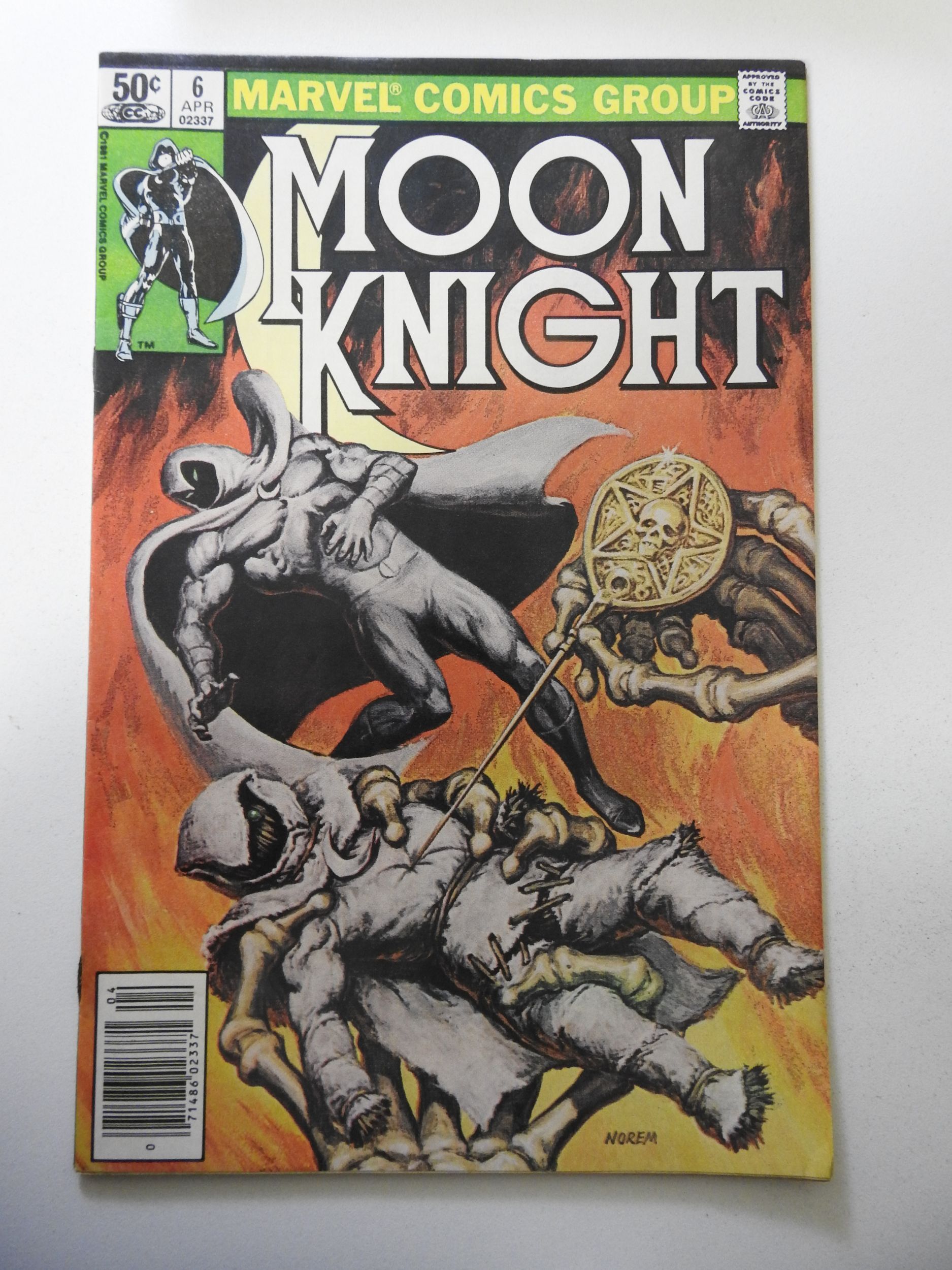 Moon Knight #6 (1981) FN+ Condition | Comic Books - Bronze Age, Marvel ...
