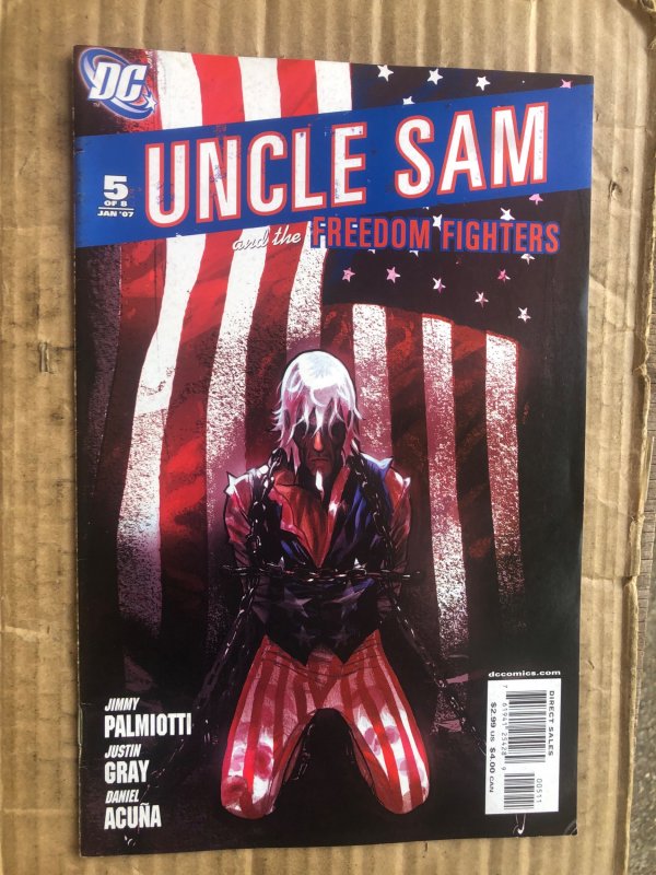 Uncle Sam and the Freedom Fighters #5 (2007) | Comic Books - Modern Age ...