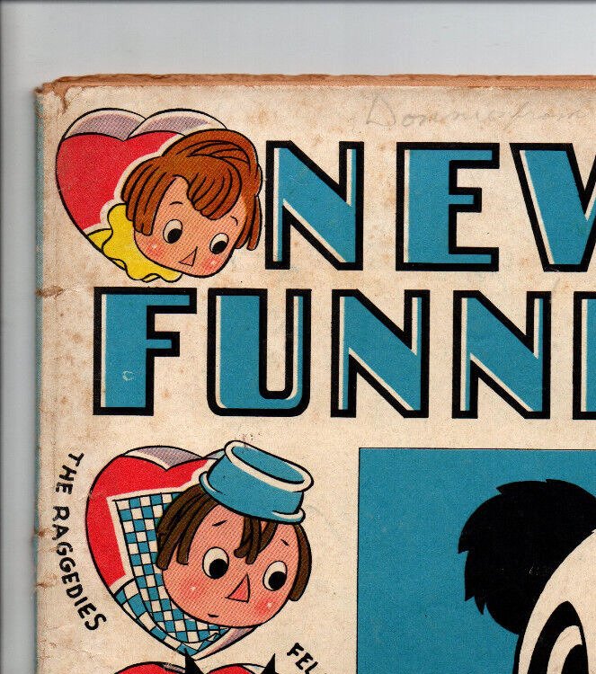 New Funnies #73 - Andy Panda - Felix The Cat - Raggedy Ann - Dell ...