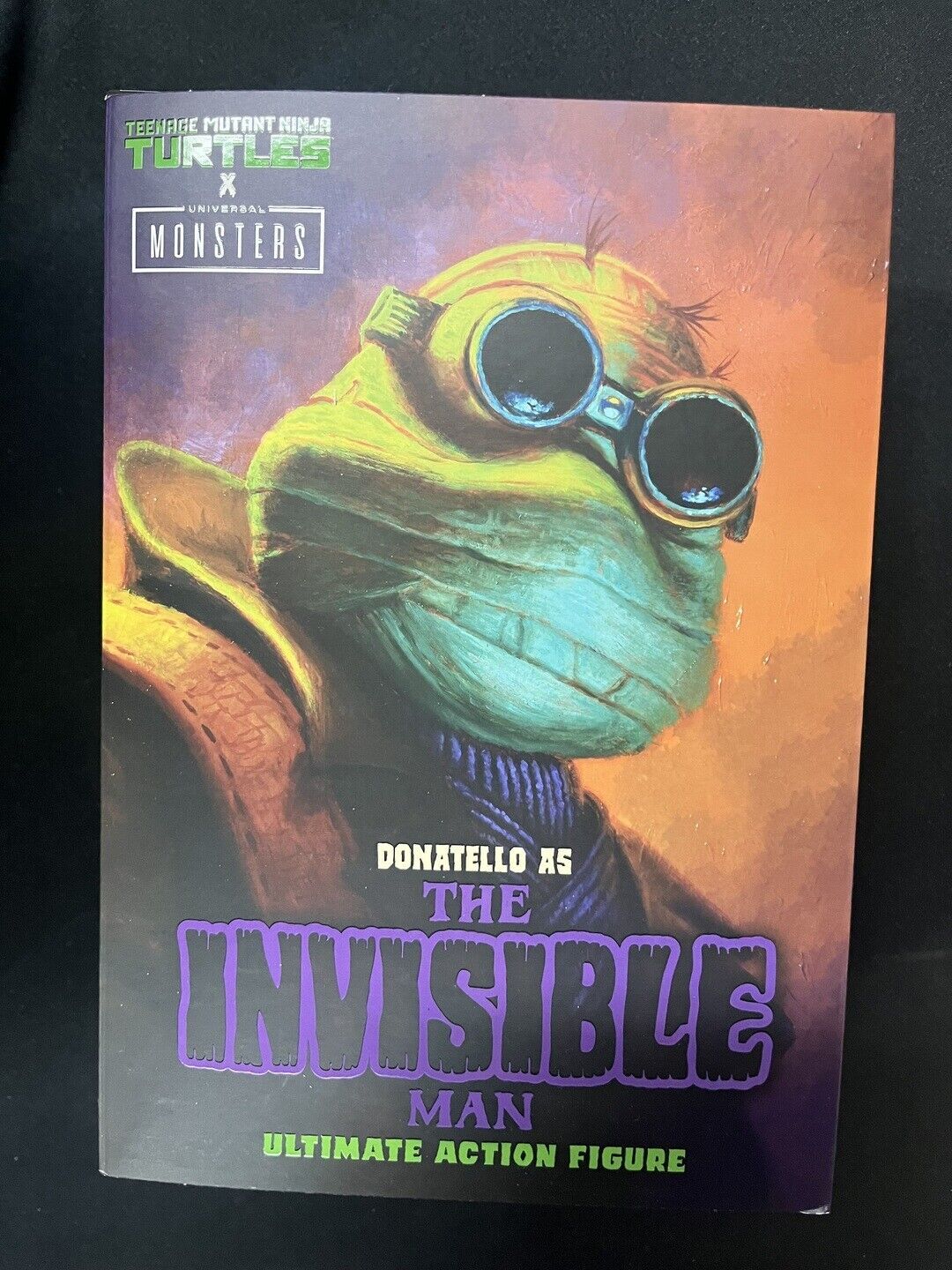 Universal Monsters TMNT Donatello as The Invisible Man Ultimate Action ...