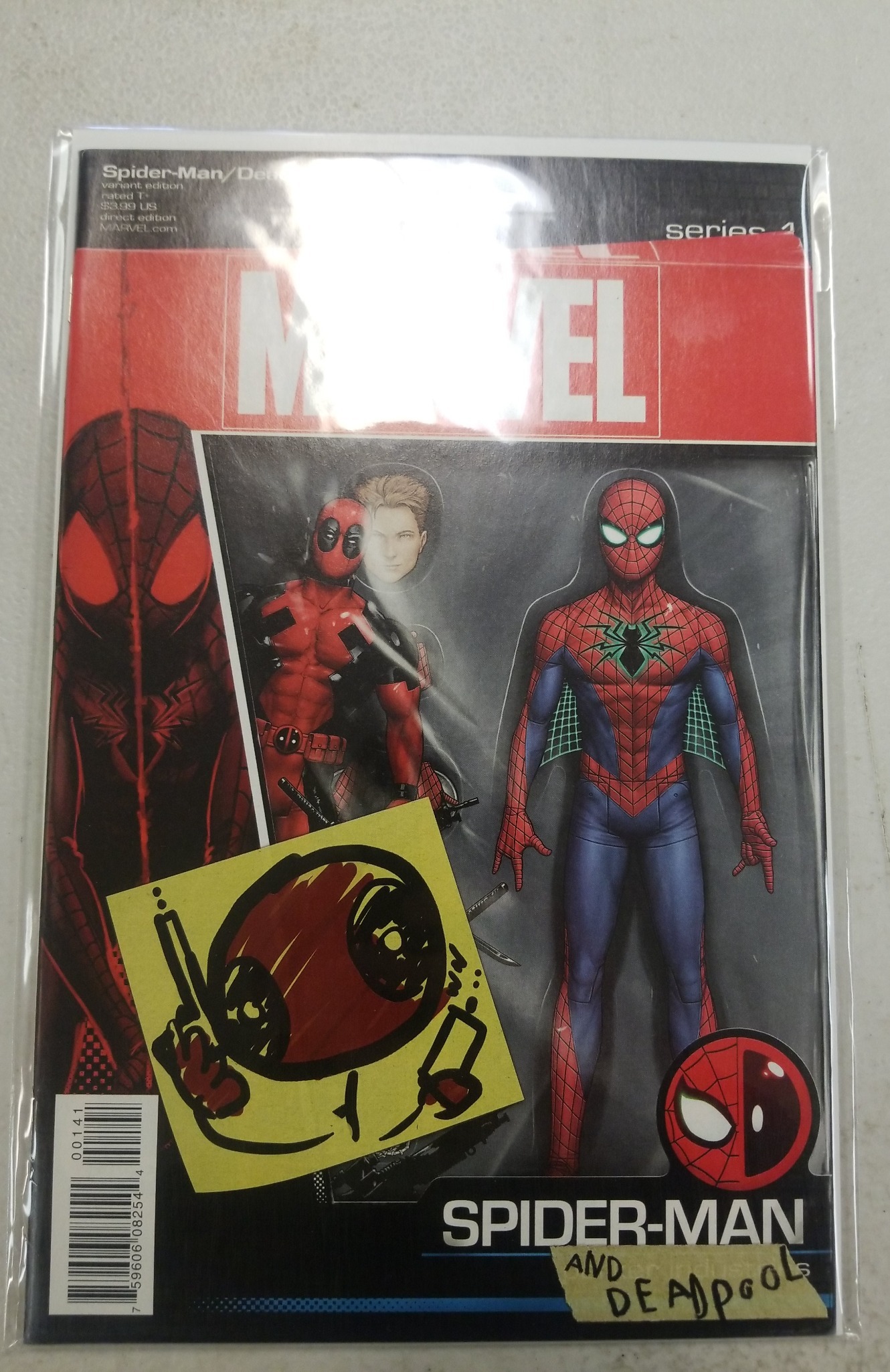 Spider-Man/Deadpool #1 John Tyler Christopher Action Figure (Spider-Man ...
