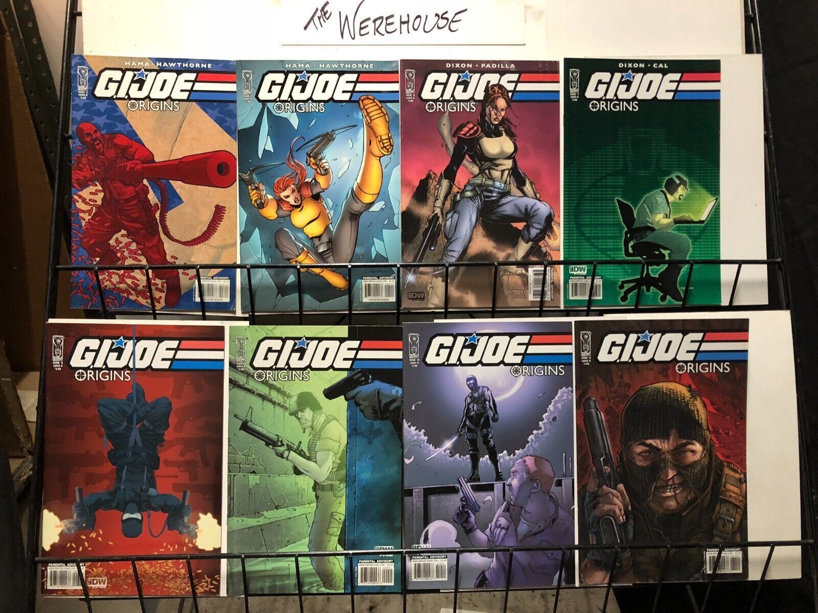 GI JOE ORIGINS (2009 IDW) 3b, 4a, 6b, 7-8a, 9-11b - back with vengeance ...