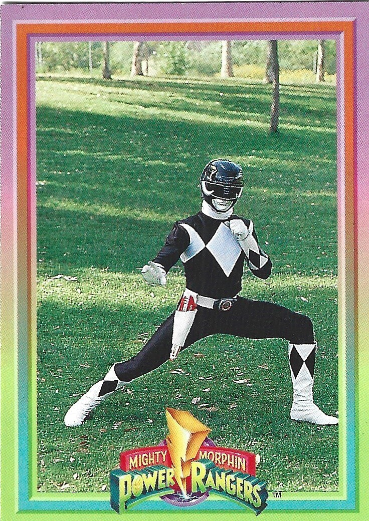 1994 Mighty Morphin Power Rangers #29 Black Ranger | Comic Collectibles ...