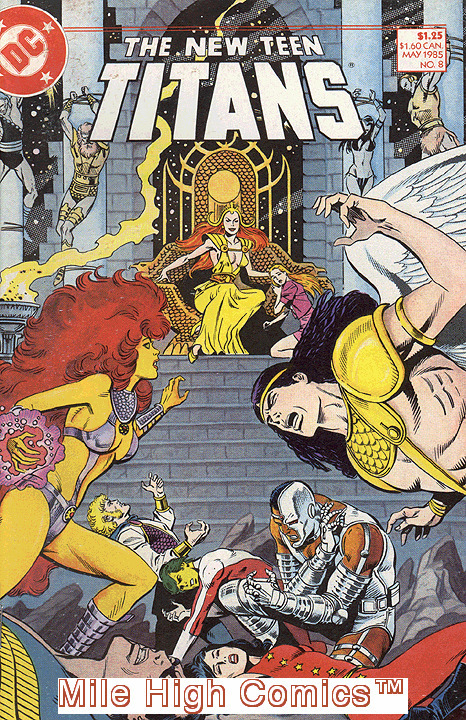 TEEN TITANS, BAXTER (NEW TEEN TITANS) (1984 Series) #8 Good Comics Book ...