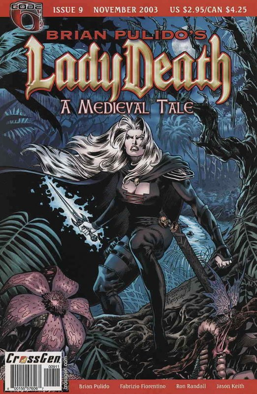 Lady Death: A Medieval Tale (Brian Pulido's ) #9 FN; CrossGen | we ...