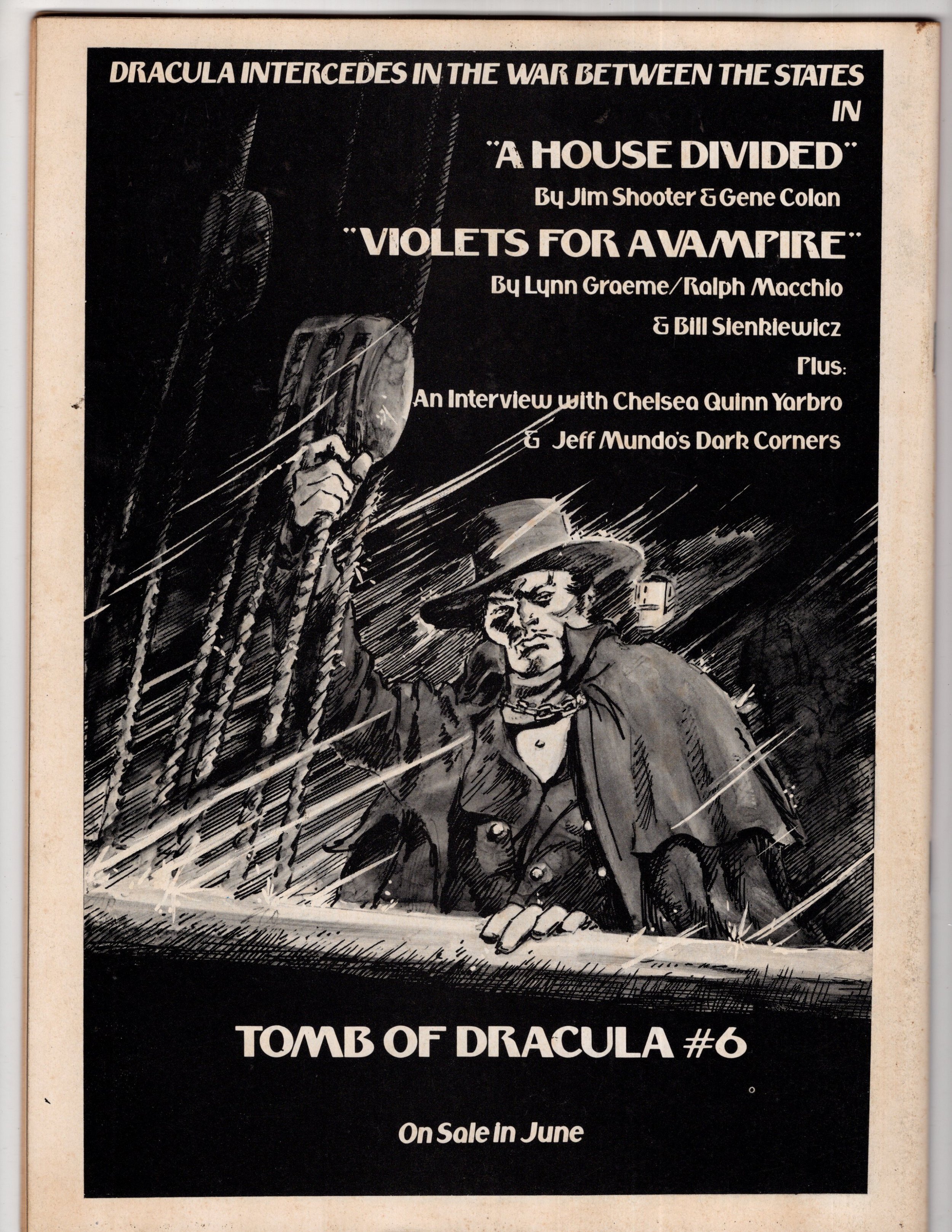 The Tomb of Dracula #5 (1980) Stephen King Marvel Horror Magazine ...