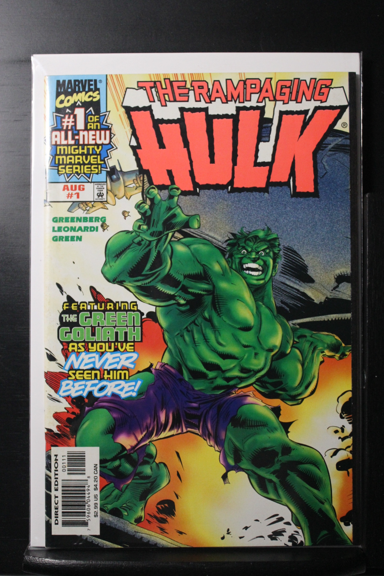 Rampaging Hulk #1 (1998) | Comic Books - Modern Age, Marvel / HipComic