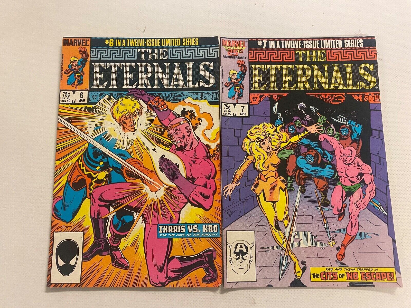 11 The Eternals Marvel Comics LTD Series #2 3 4 5 6 7 8 9 10 11 12 71 ...