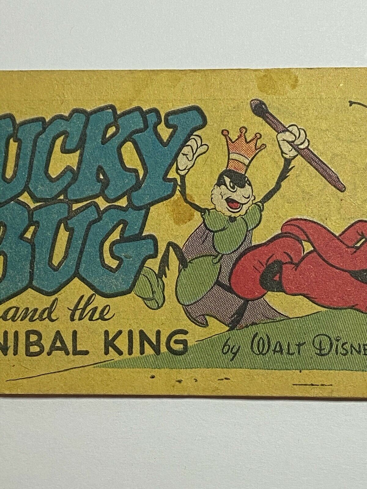 Disney Cheerios Cereal Premium 1947 Mini Comic W-2 Bucky Bug & the ...