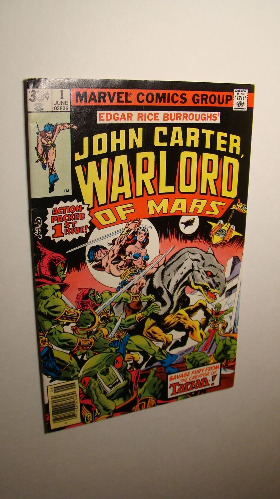 John Carter Warlord of Mars 1 *Nice* 1st Appearance of 1977 Js65 ...