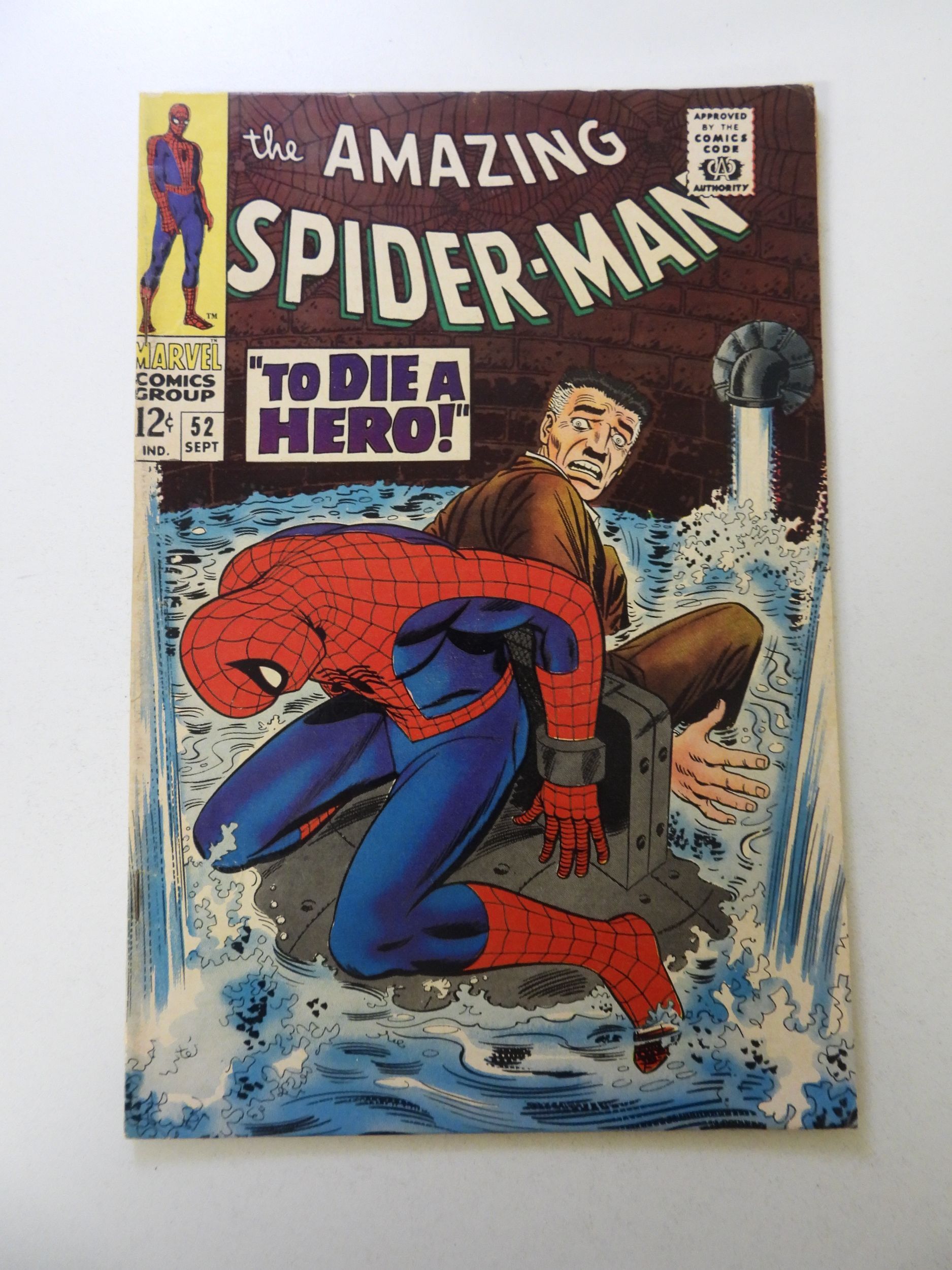 The Amazing Spider-Man #52 (1967) FN+ condition "rusty staple" | Comic ...