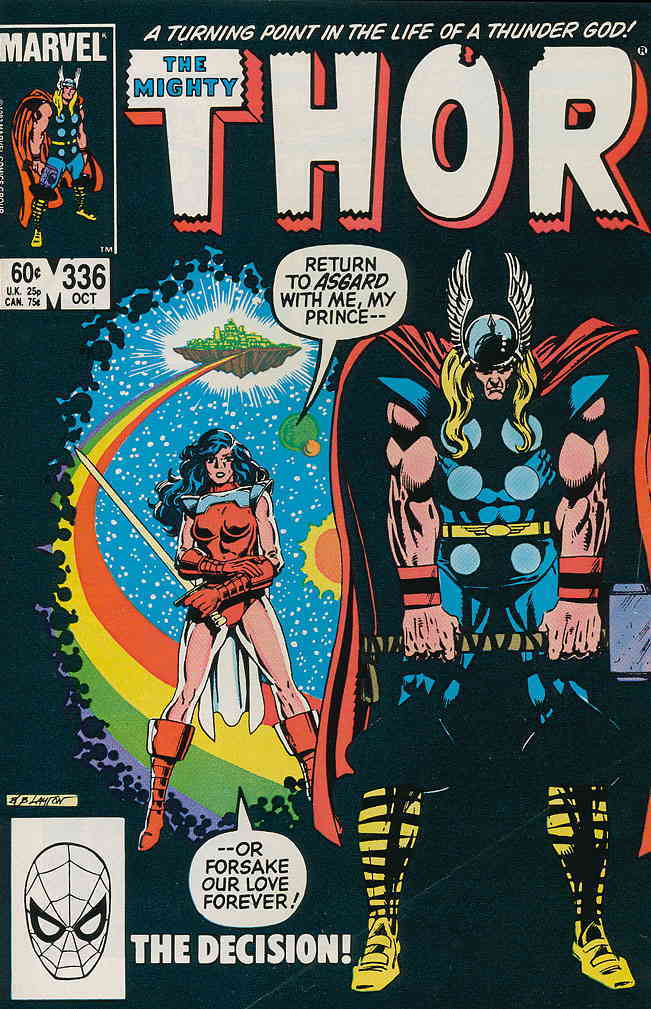 Thor Sif Comic