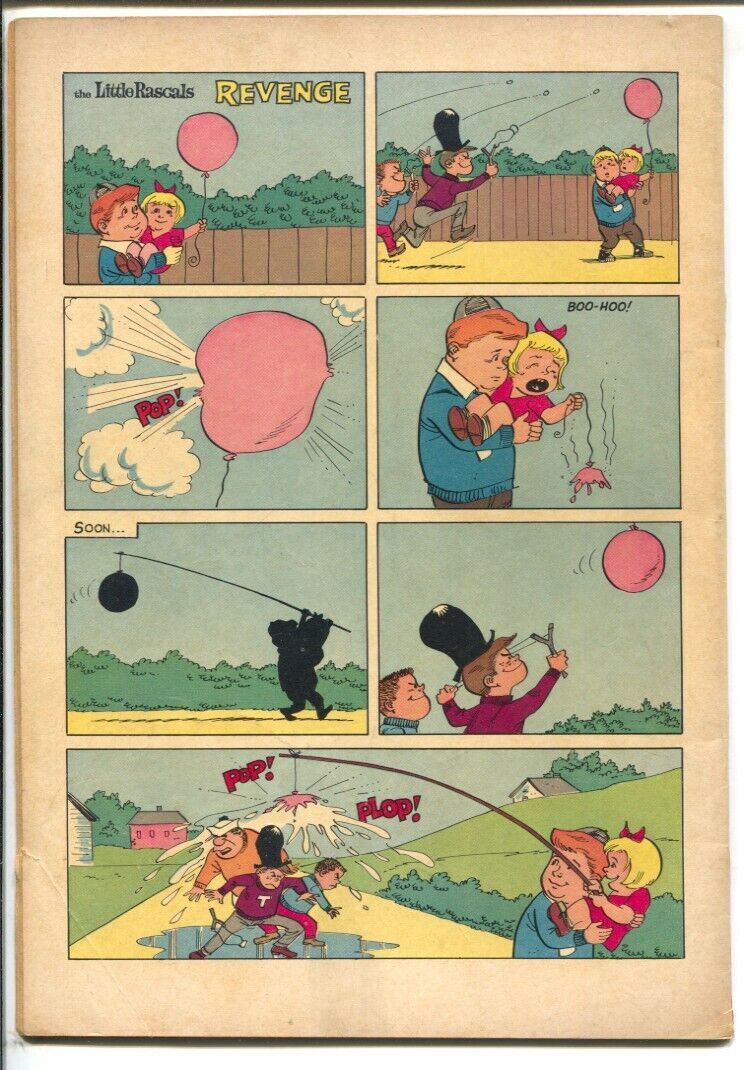 Little Rascals-Four Color Comics #1297 1962-Dell-dinosaur cover-VG ...