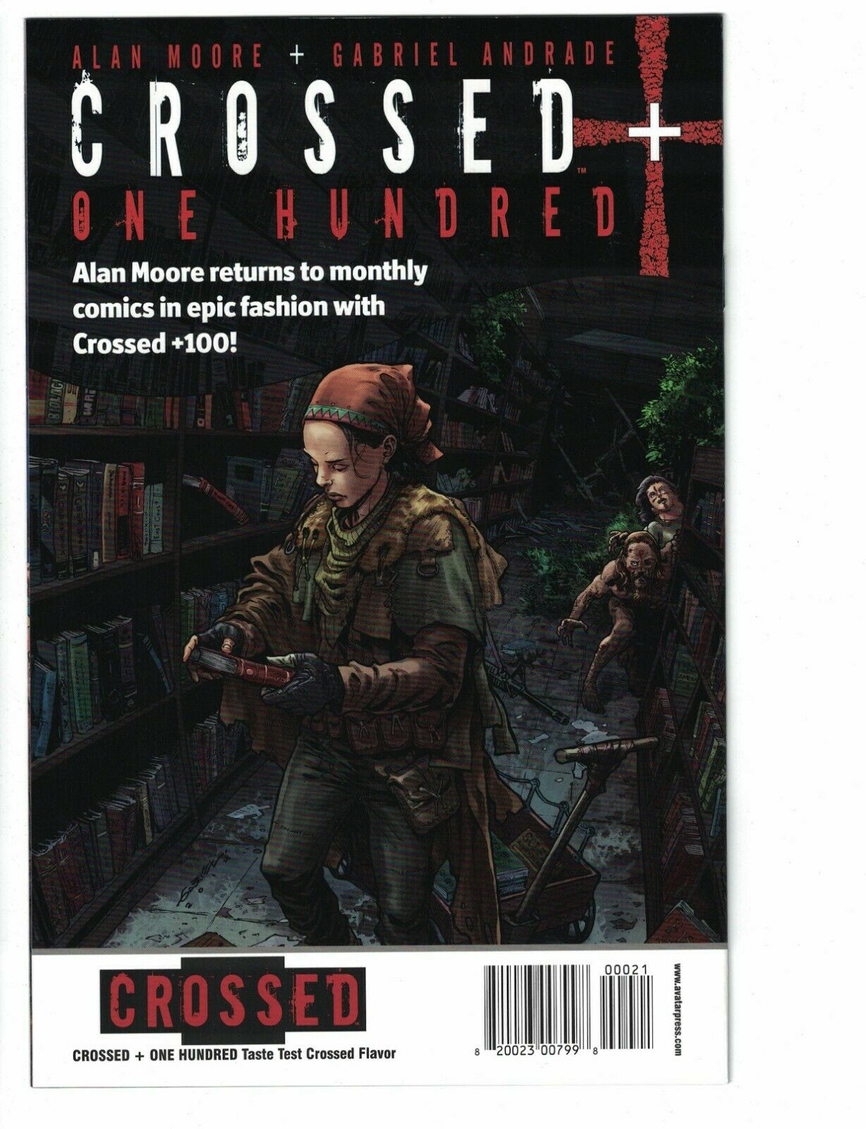 Crossed Plus One Hundred Taste Test #1 VF/NM limited to 3000 - Alan ...