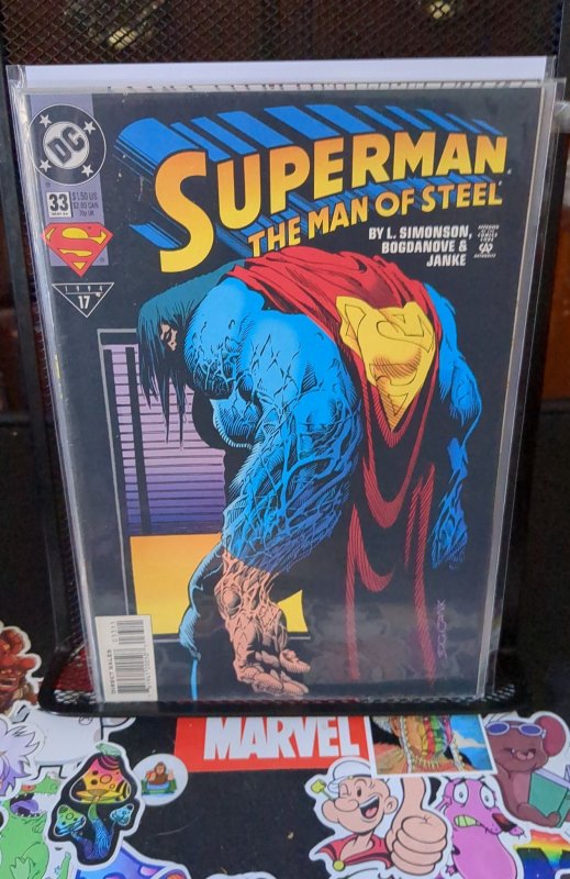 Superman: The Man of Steel #33 (1994) | Comic Books - Modern Age, DC ...