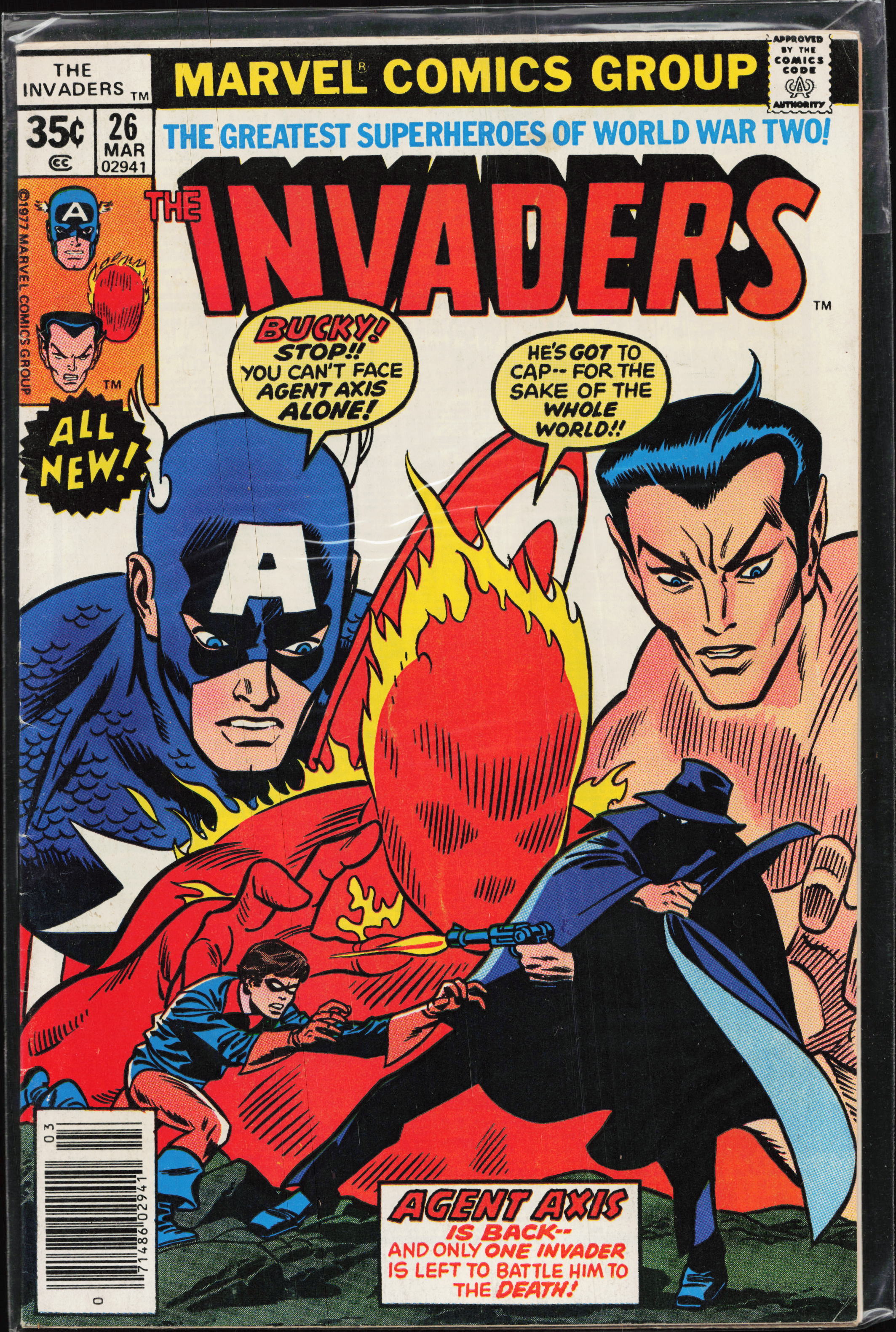 The Invaders #26 (1978) The Invaders | Comic Books - Bronze Age, Marvel ...