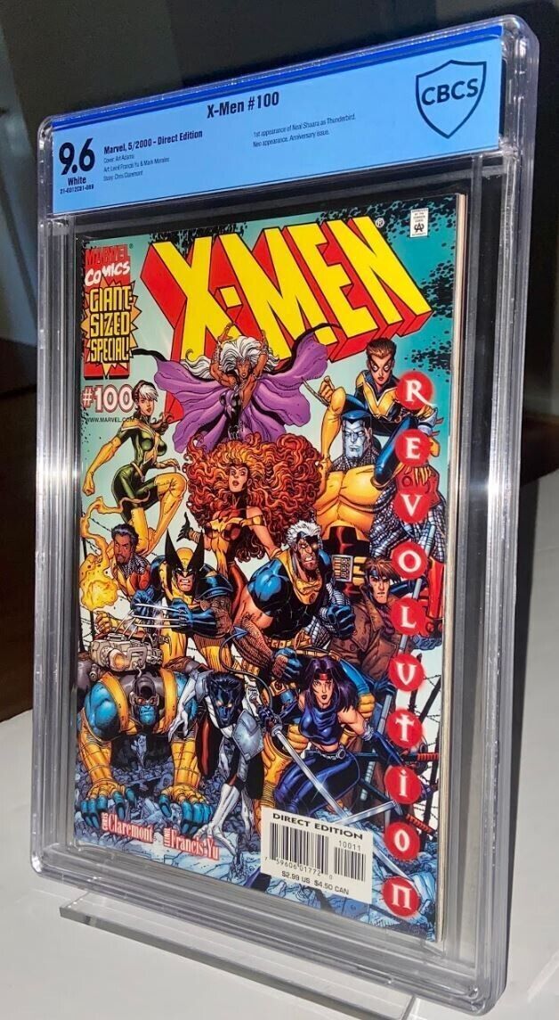 X-Men #100 - Key & 1st appearance of Neal Shaara! CBCS 9.6 - Brand New ...