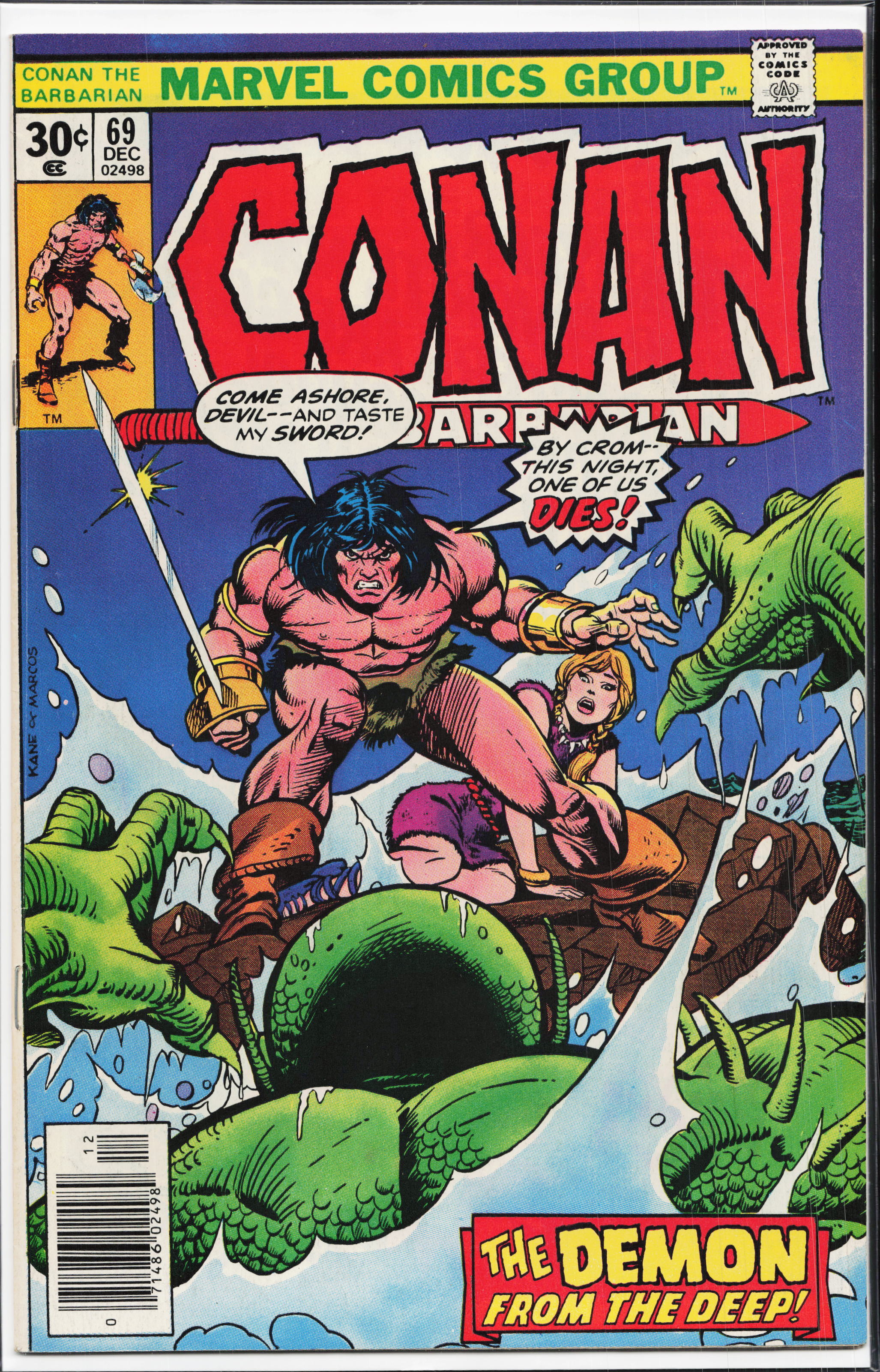 Conan the Barbarian #69 (1976) Conan | Comic Books - Bronze Age, Marvel ...
