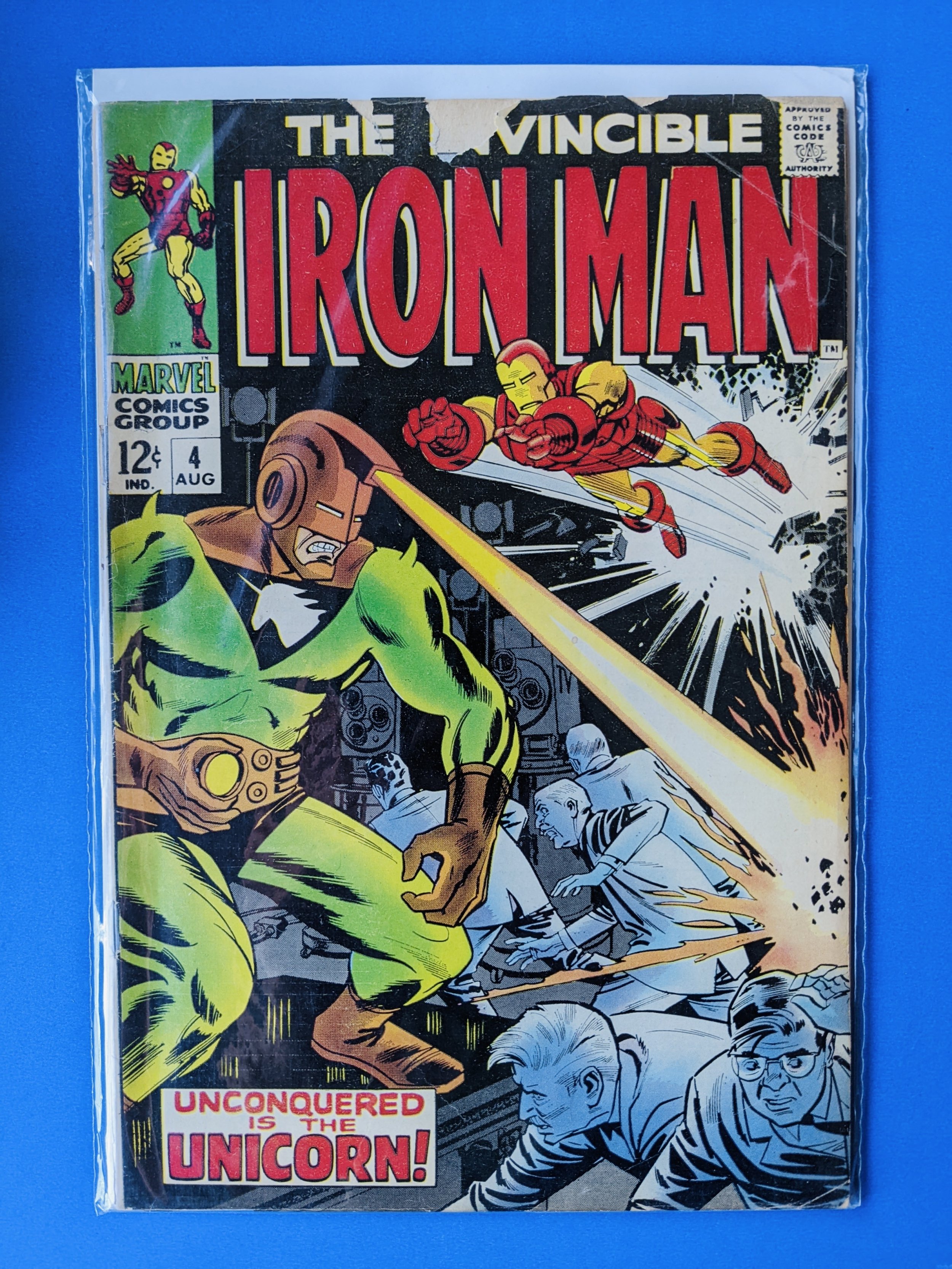 Iron Man #4 (1968) | Comic Books - Silver Age, Marvel, Iron Man ...