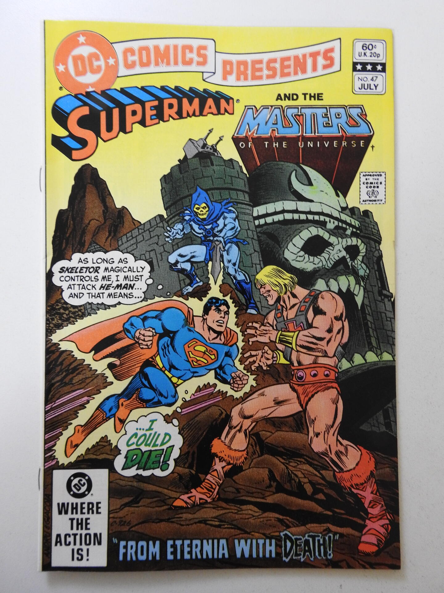 DC Comics Presents #47 (1982) VF- Condition! 1st MOTU in comics ...