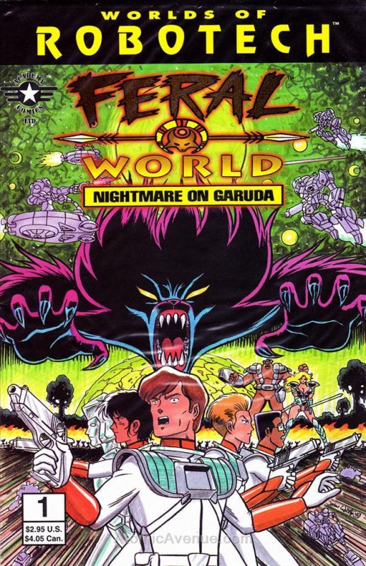 Robotech: Feral World: Nightmare on Garuda #1 VF ; Academy | Comic ...
