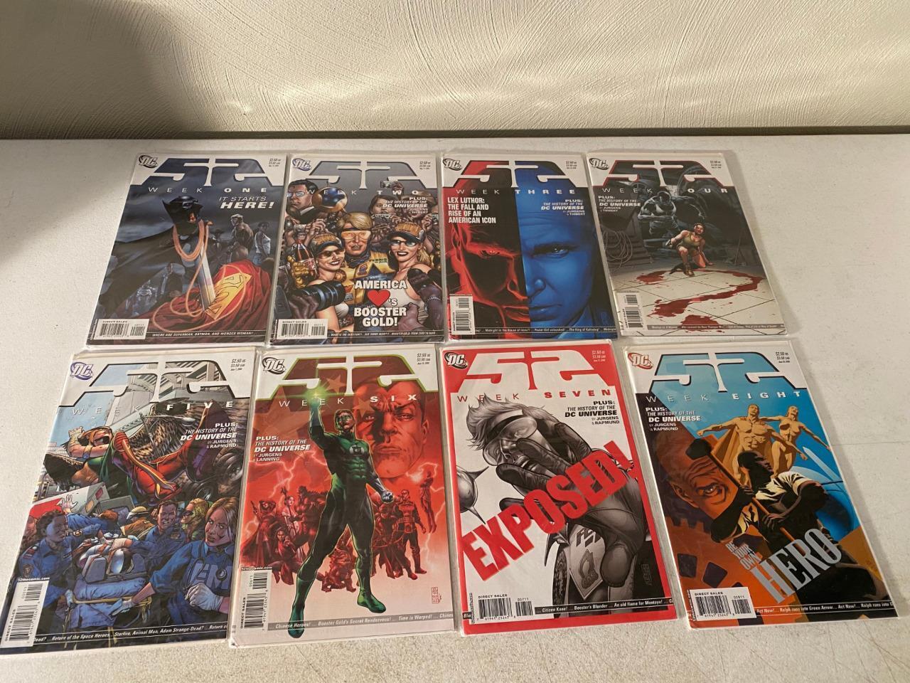 DC WEEK 52 #1-52 1ST Batwoman Isis COMPLETE SET 2006 Black Adam | Comic ...
