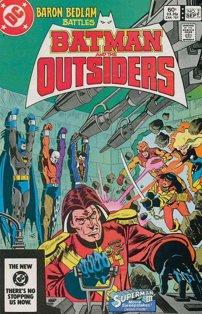 Batman and the Outsiders #2 FN ; DC | Baron Bedlam | Comic Books ...