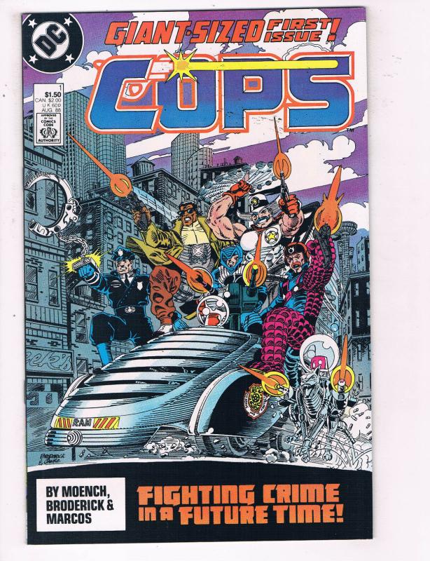 Cops #1 VF DC Comics Comic Book Aug 1988 DE22 | Comic Books - Modern ...