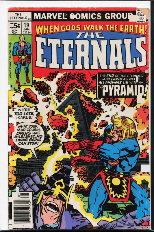 The Eternals #19 (1978) The Eternals | Comic Books - Bronze Age, Marvel ...
