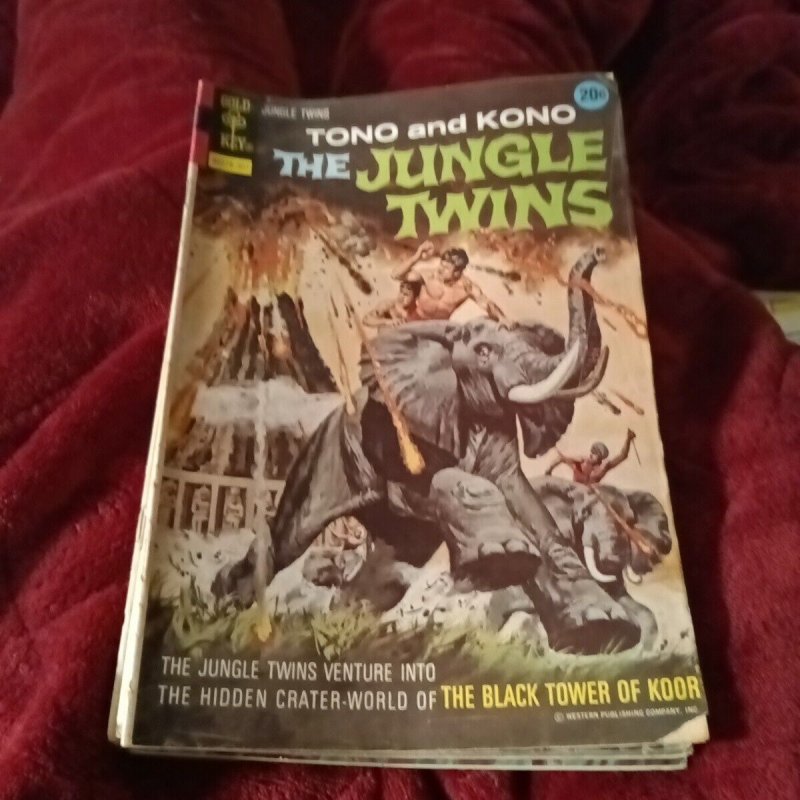 Tono And Kono The Jungle Twins 7 Issue Bronze Age Comics Lot Run Set ...